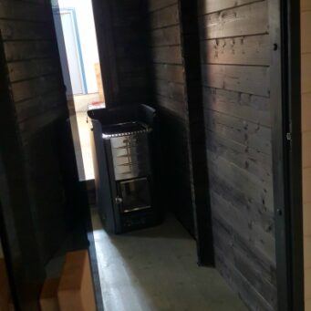 RABA saunamaja - aastaringseks kasutamiseks mõeldud välisaun.