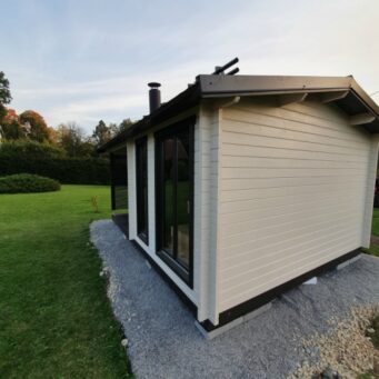 RABA saunamaja - aastaringseks kasutamiseks mõeldud välisaun.